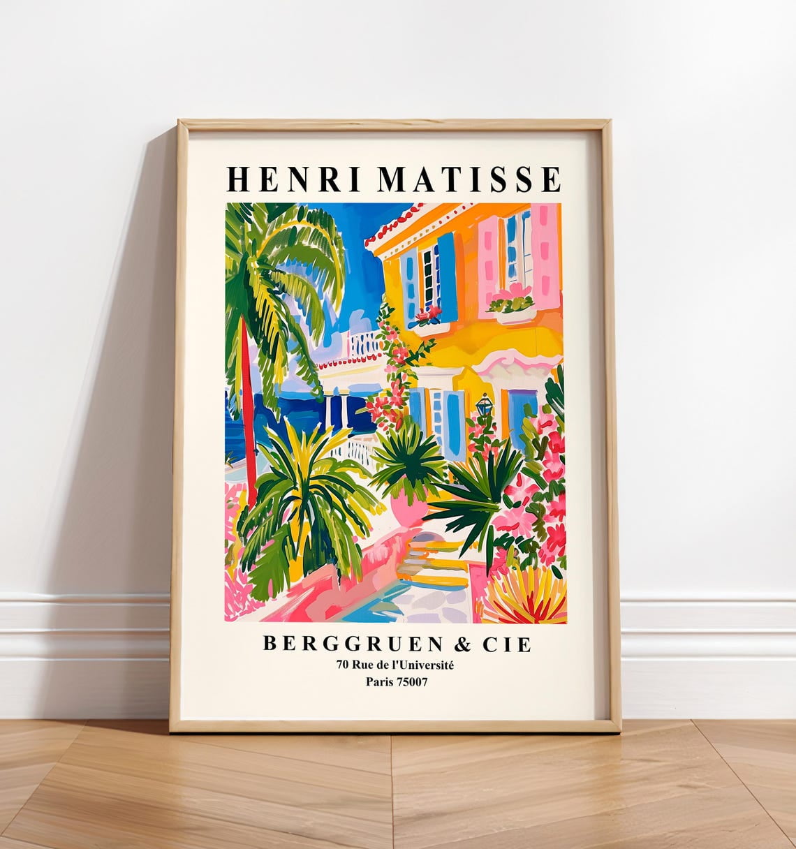 Villa Architecture Print, Aesthetic Matisse Poster, Exhibition Art ...