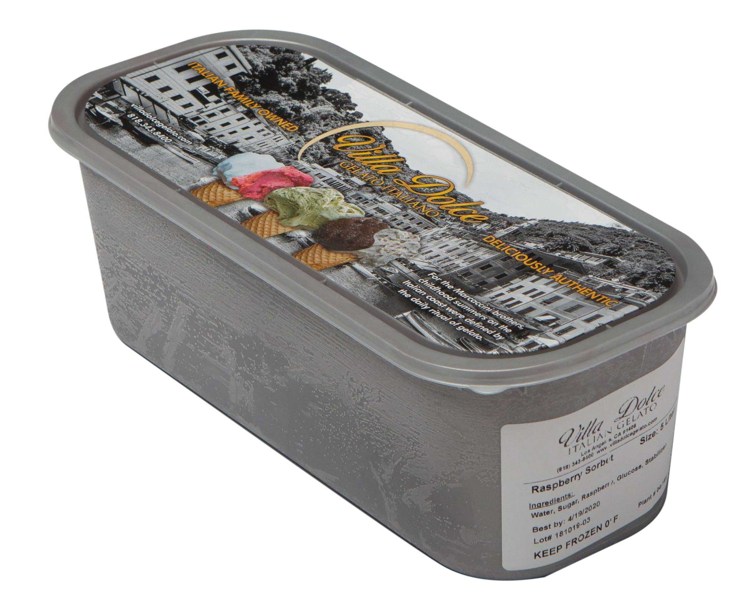 Villa Dolce Rosanna Raspberry Sorbetto, 5 Liter -- 1 each - Walmart.com