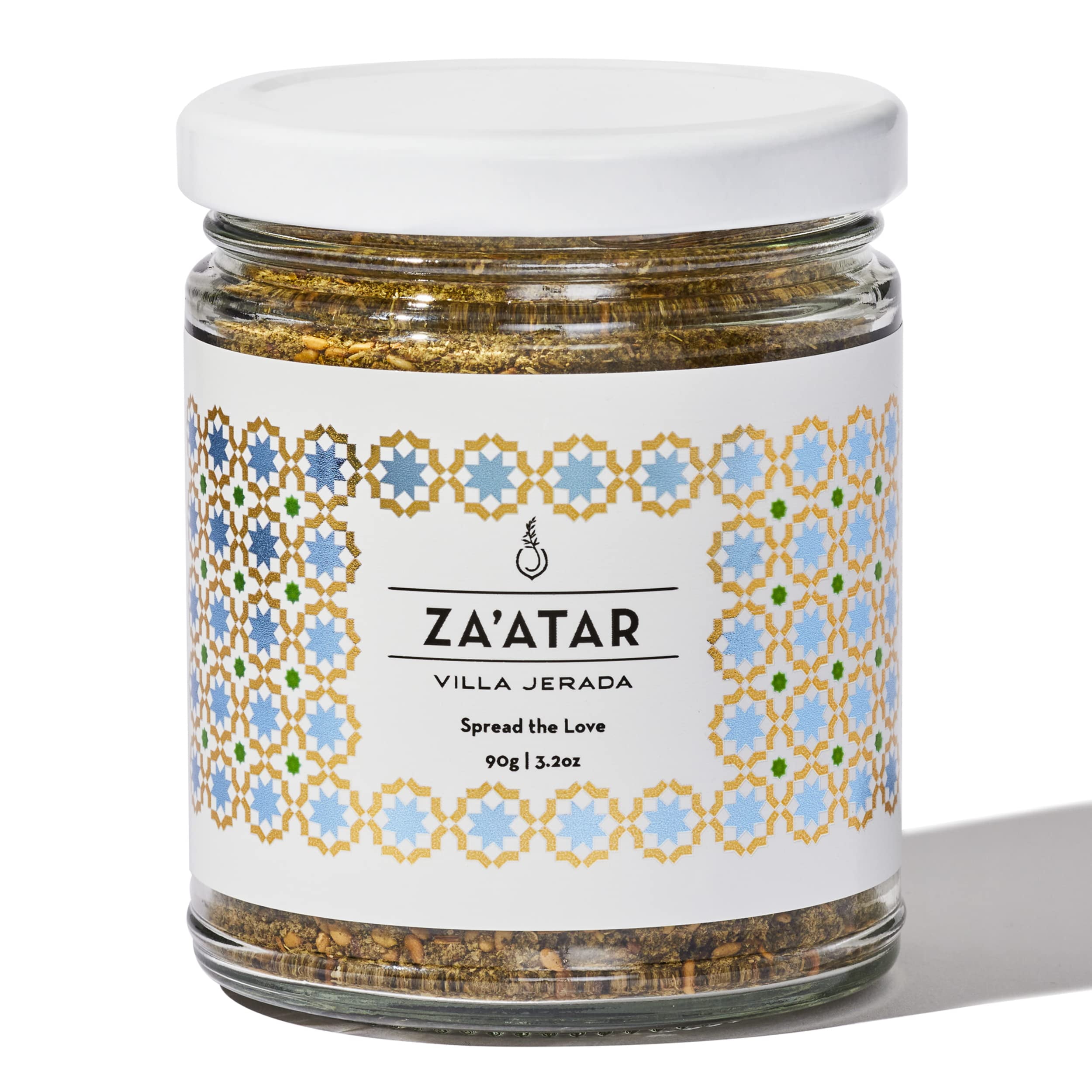 Villa Jerada, Za'atar with CCF19 Hyssop (Zaatar/Zatar/Zahtar), Premium Middle Eastern Spice ...