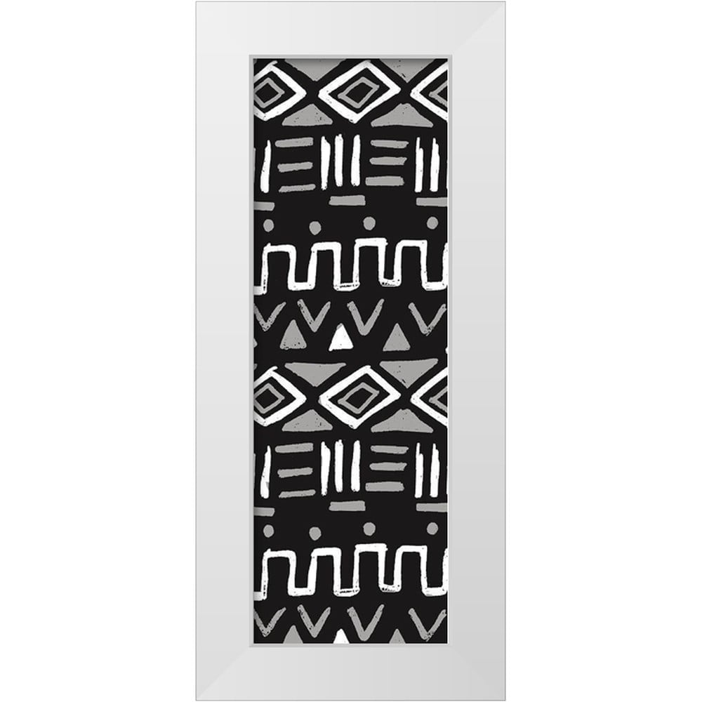 Villa, Milli 11x24 White Modern Wood Framed Museum Art Print Titled ...