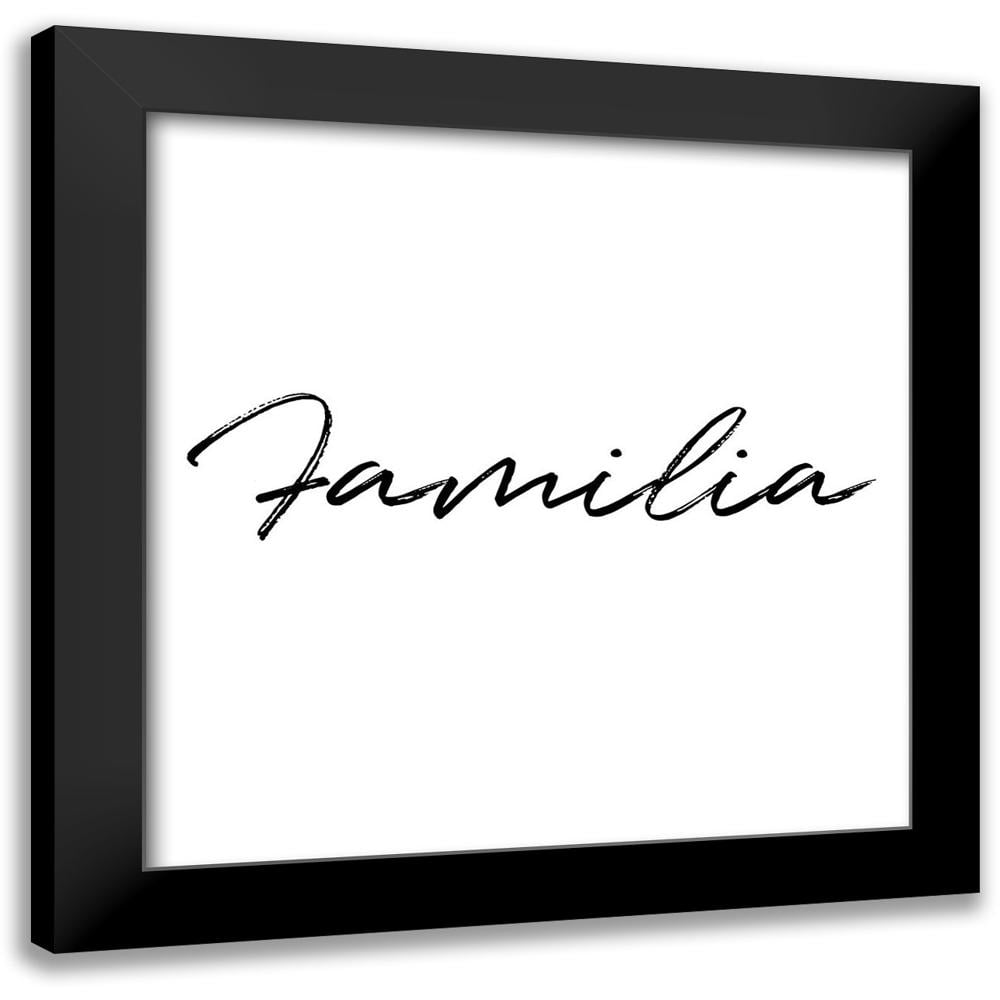 Villa, Milli 12x12 Black Modern Framed Museum Art Print Titled ...