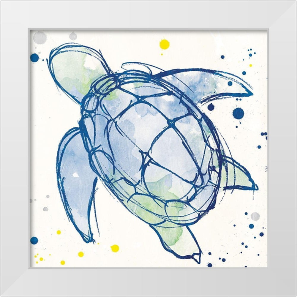 Villa, Milli 12x12 White Modern Wood Framed Museum Art Print Titled ...