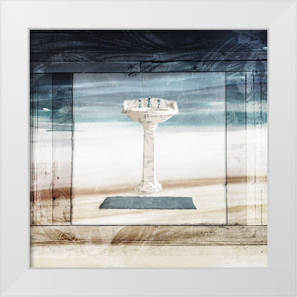 Villa, Milli 12x12 White Modern Wood Framed Museum Art Print Titled ...