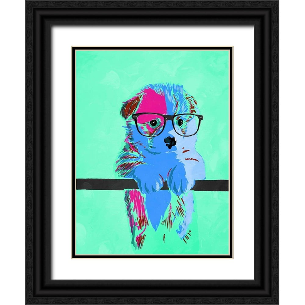 Villa, Milli 12x14 Black Ornate Wood Framed with Double Matting Museum ...