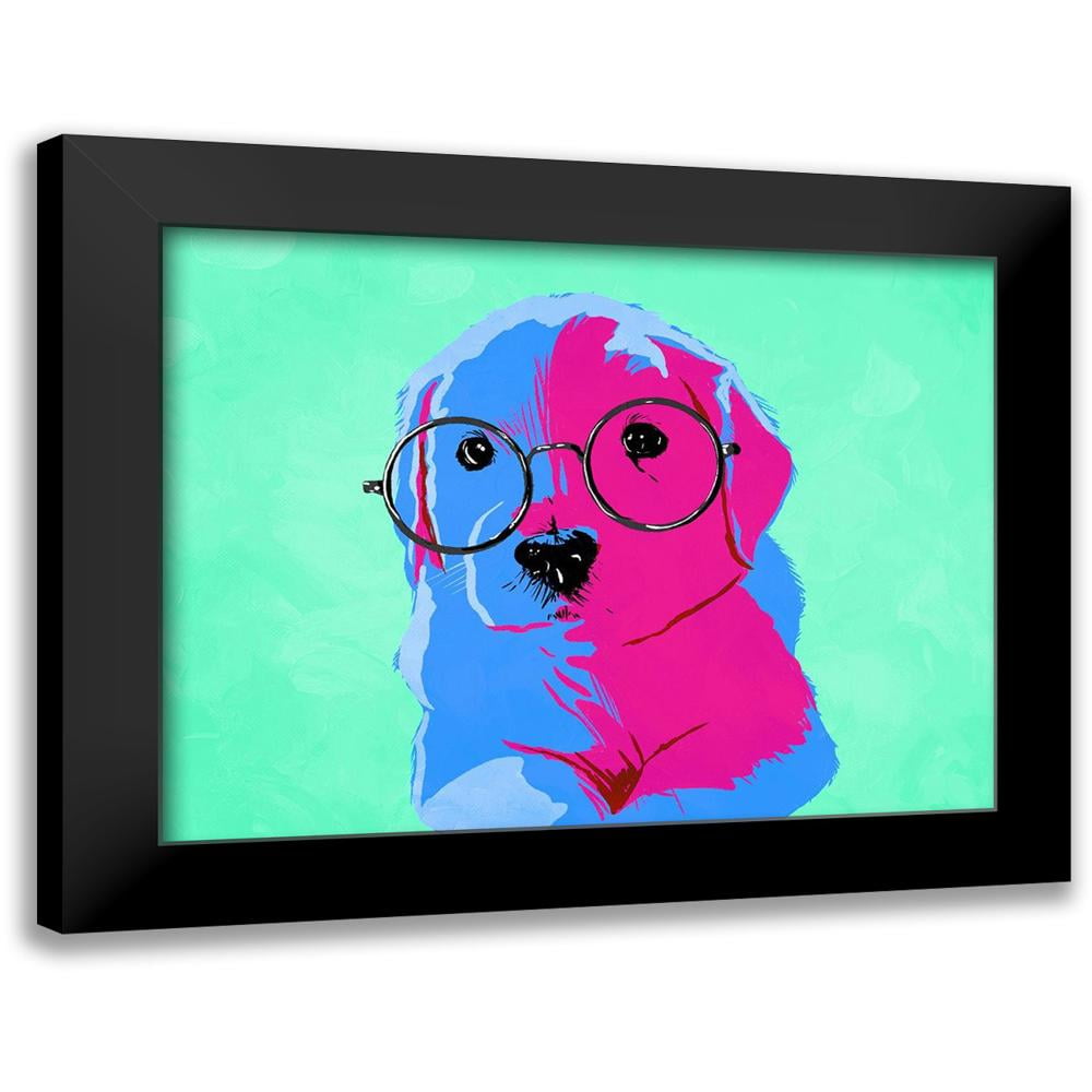 Villa, Milli 14x12 Black Modern Framed Museum Art Print Titled - Puppy ...