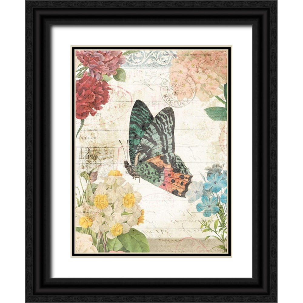 Villa, Milli 15x18 Black Ornate Wood Framed with Double Matting Museum ...