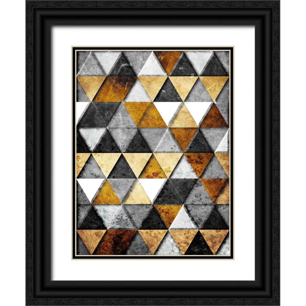 Villa, Milli 15x18 Black Ornate Wood Framed with Double Matting Museum ...