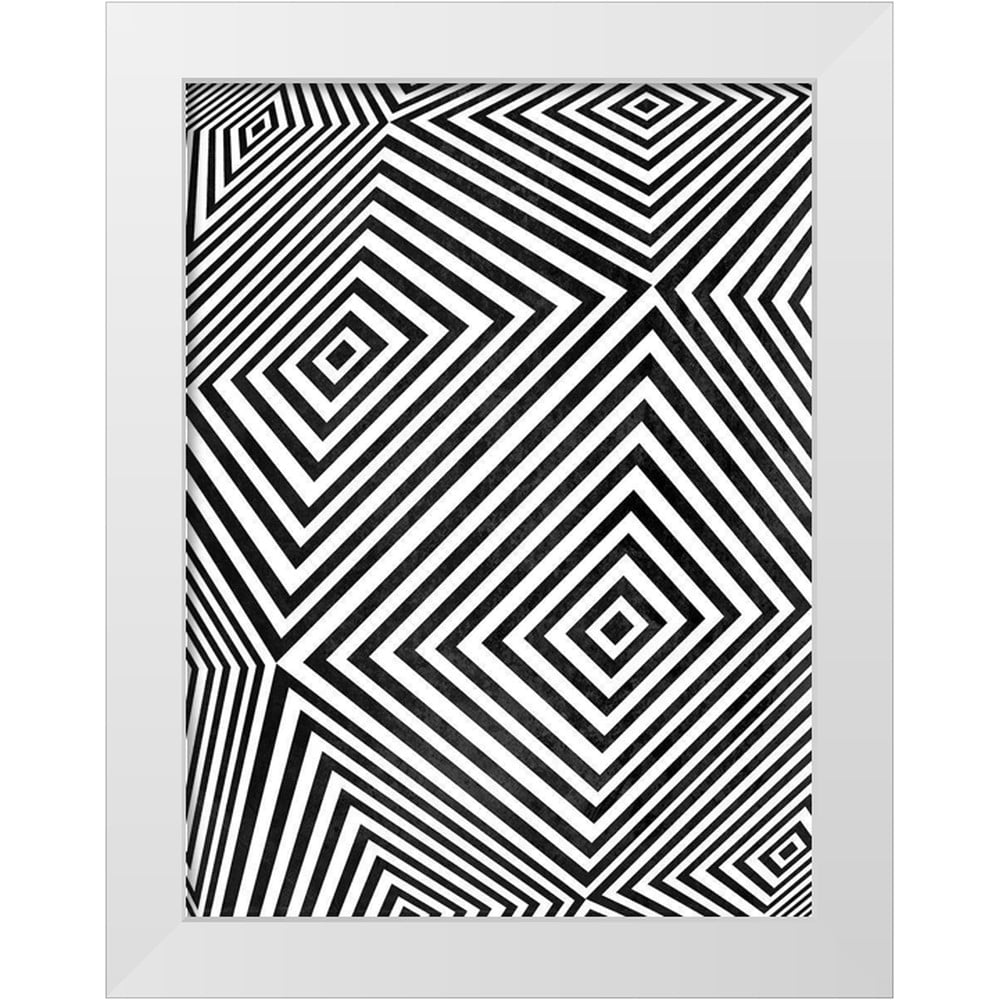 Villa, Milli 15x18 White Modern Wood Framed Museum Art Print Titled ...