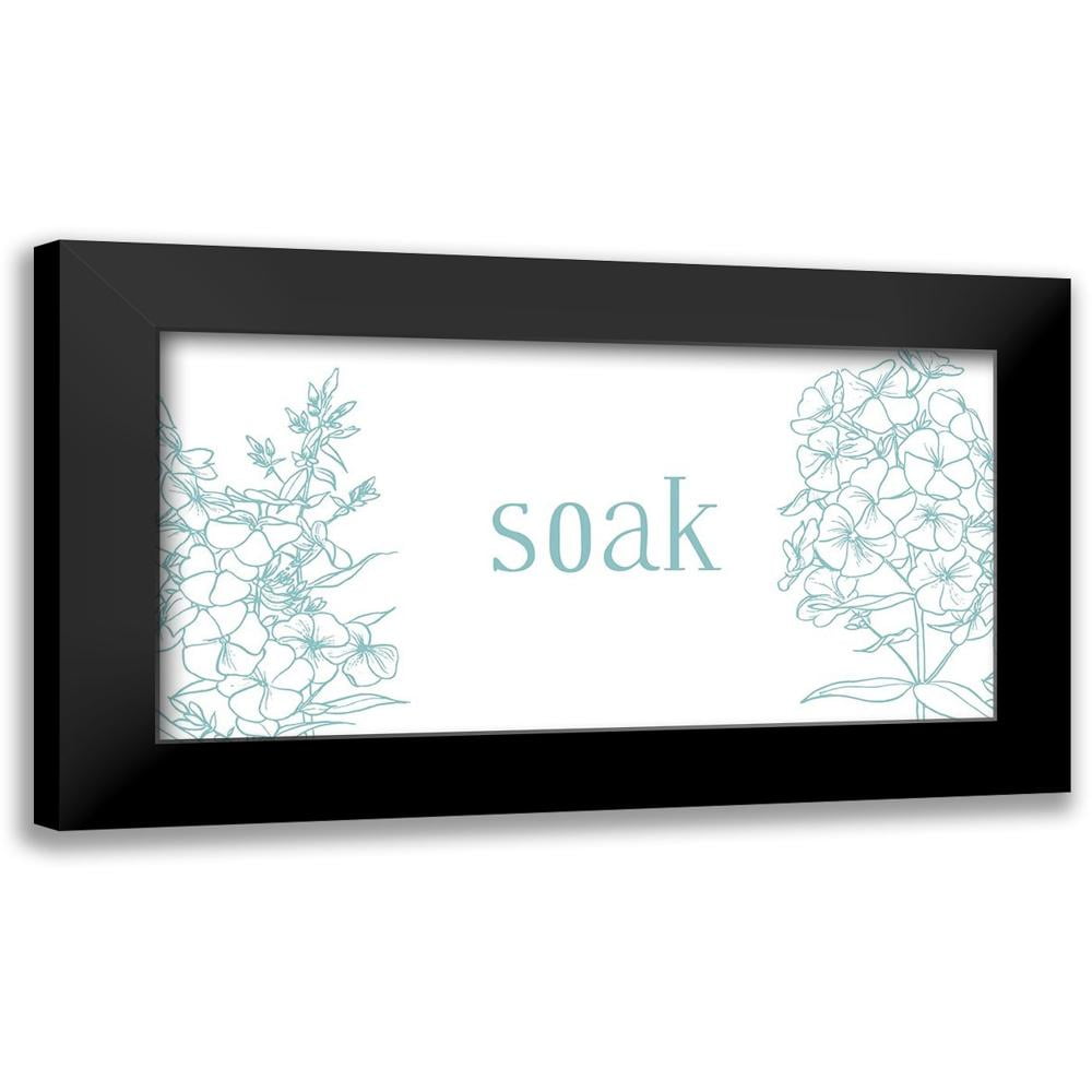 Villa, Milli 18x11 Black Modern Framed Museum Art Print Titled - Soak ...