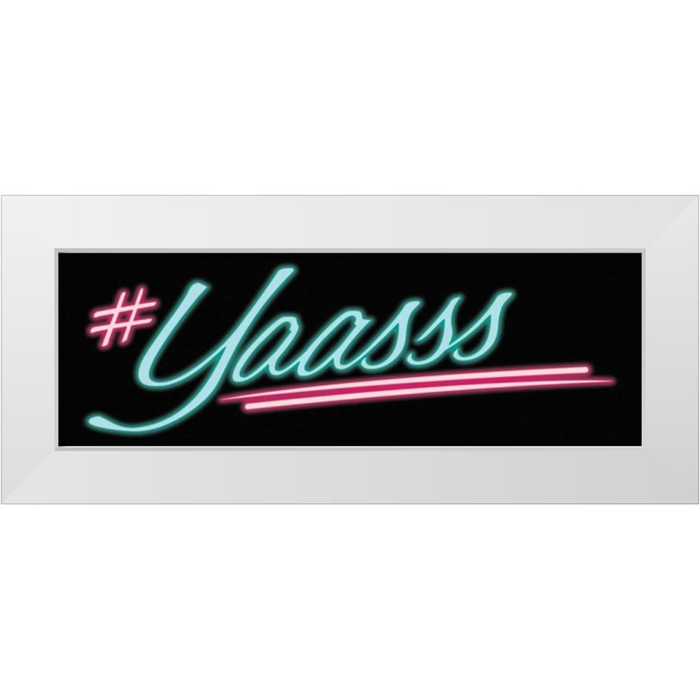 Villa, Milli 18x9 White Modern Wood Framed Museum Art Print Titled ...