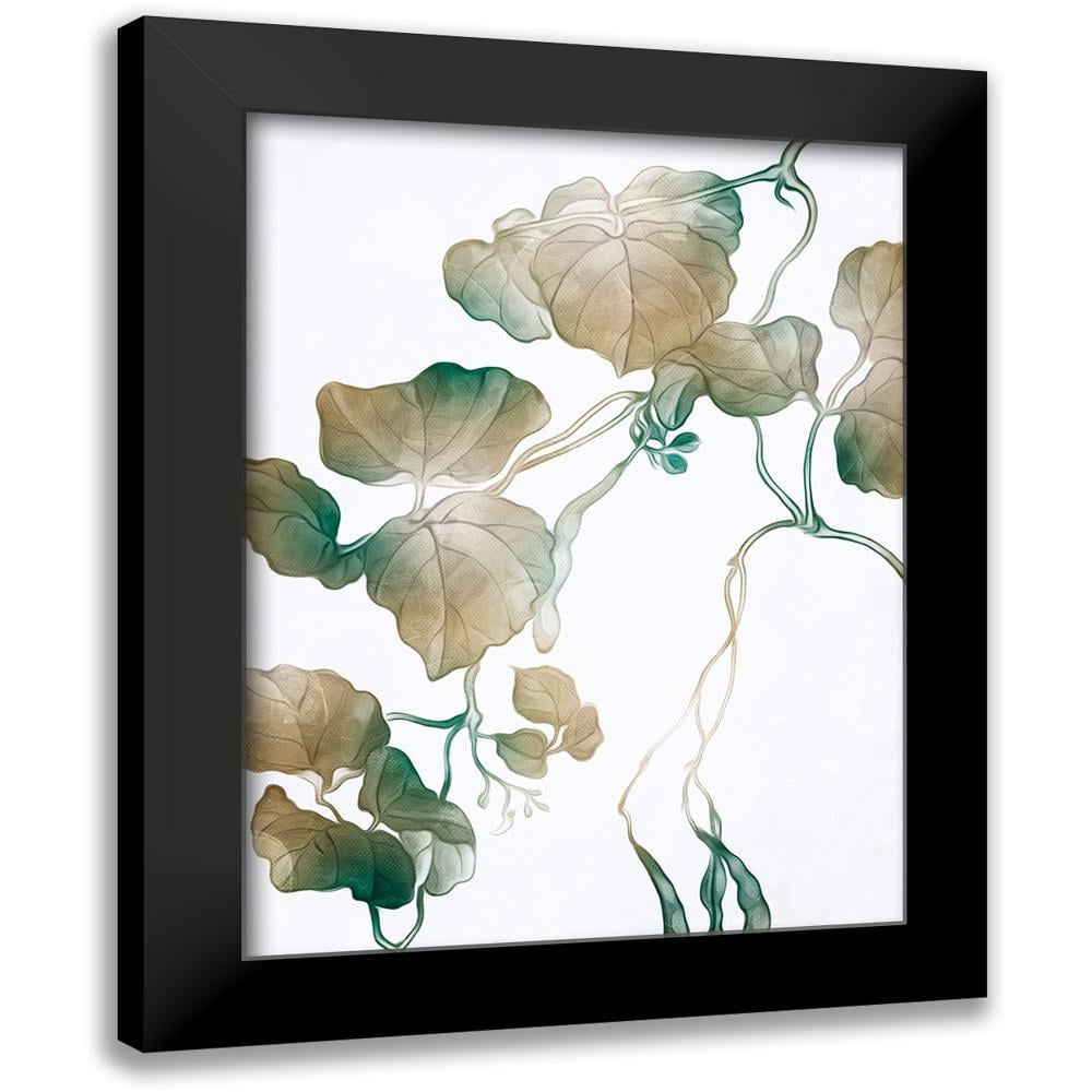 Villa, Milli 19x24 Black Modern Framed Museum Art Print Titled - Windy Autumn Leaves 1 - Walmart.com