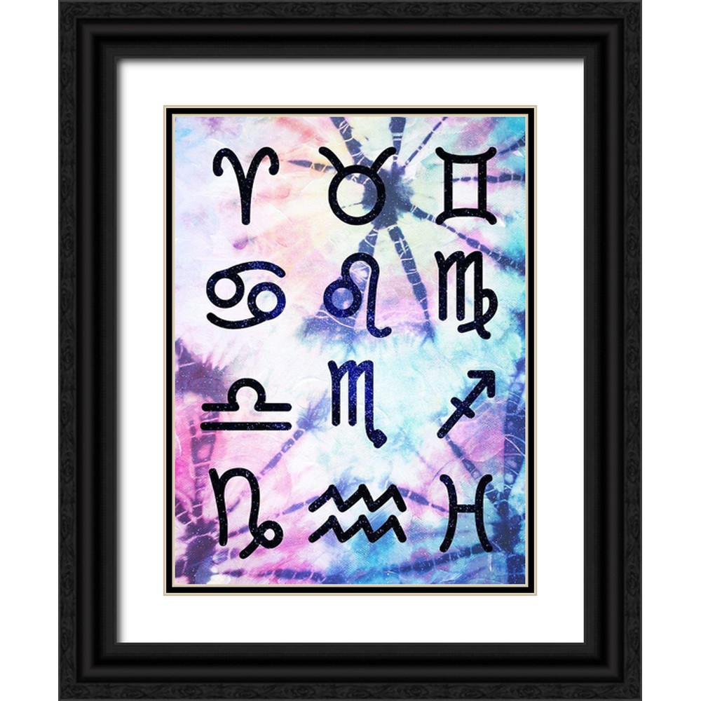 Villa, Milli 19x24 Black Ornate Wood Framed with Double Matting Museum ...