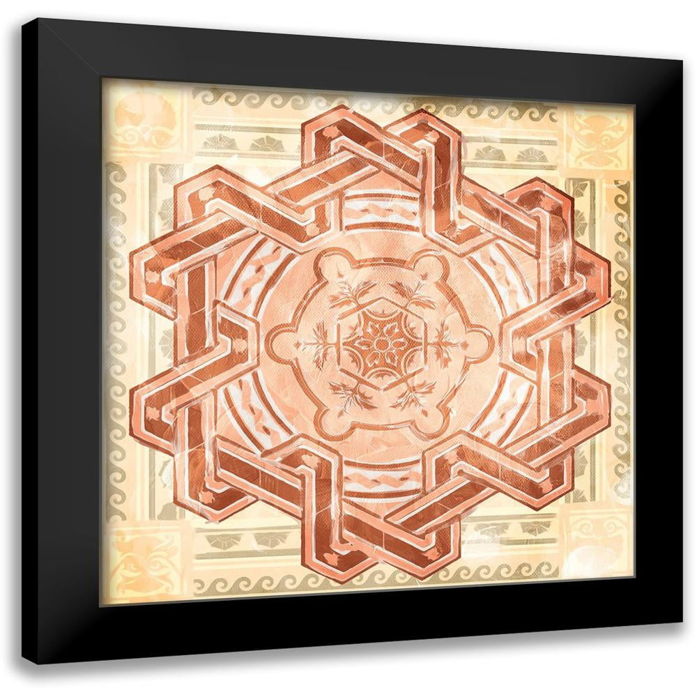 Villa, Milli 20x20 Black Modern Framed Museum Art Print Titled ...