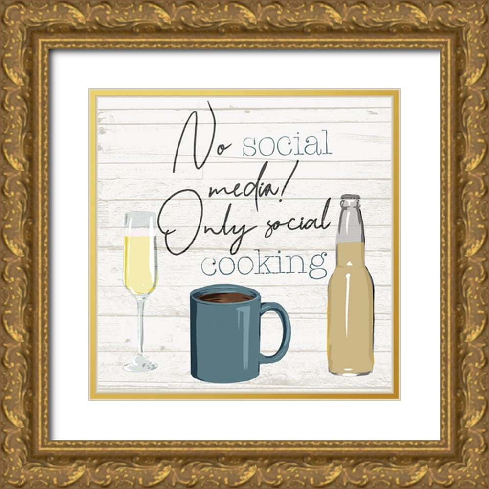 Villa, Milli 20x20 Gold Ornate Wood Framed with Double Matting Museum ...