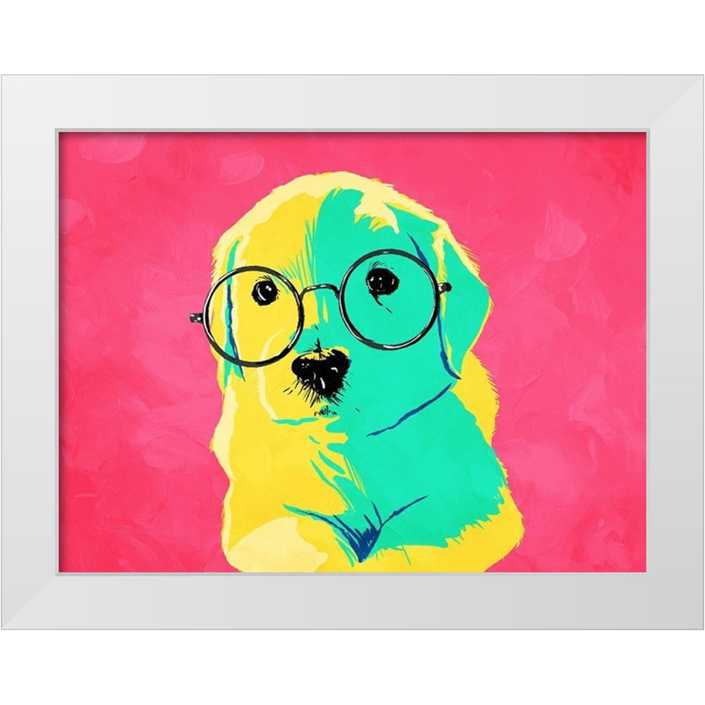 Villa, Milli 24x19 White Modern Wood Framed Museum Art Print Titled ...