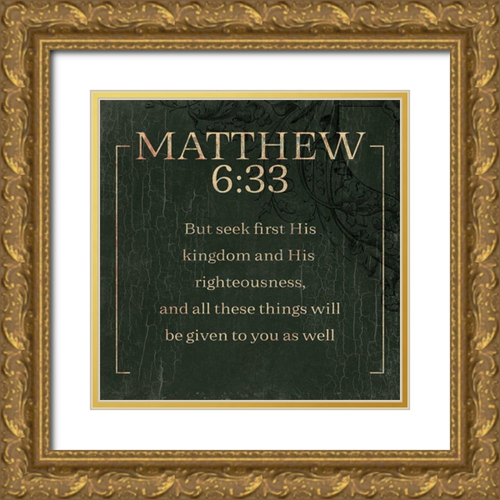 Villa, Milli 26x26 Gold Ornate Wood Framed with Double Matting Museum ...