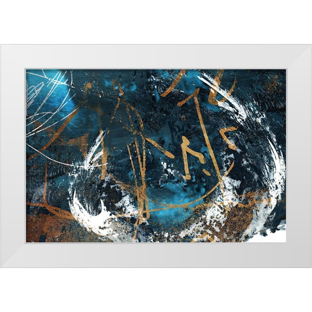Villa, Milli 32x23 White Modern Wood Framed Museum Art Print Titled ...