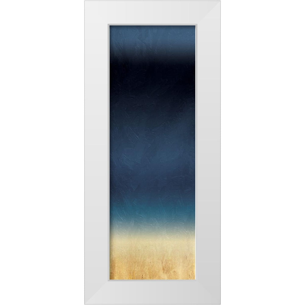 Villa, Milli 9x18 White Modern Wood Framed Museum Art Print Titled ...