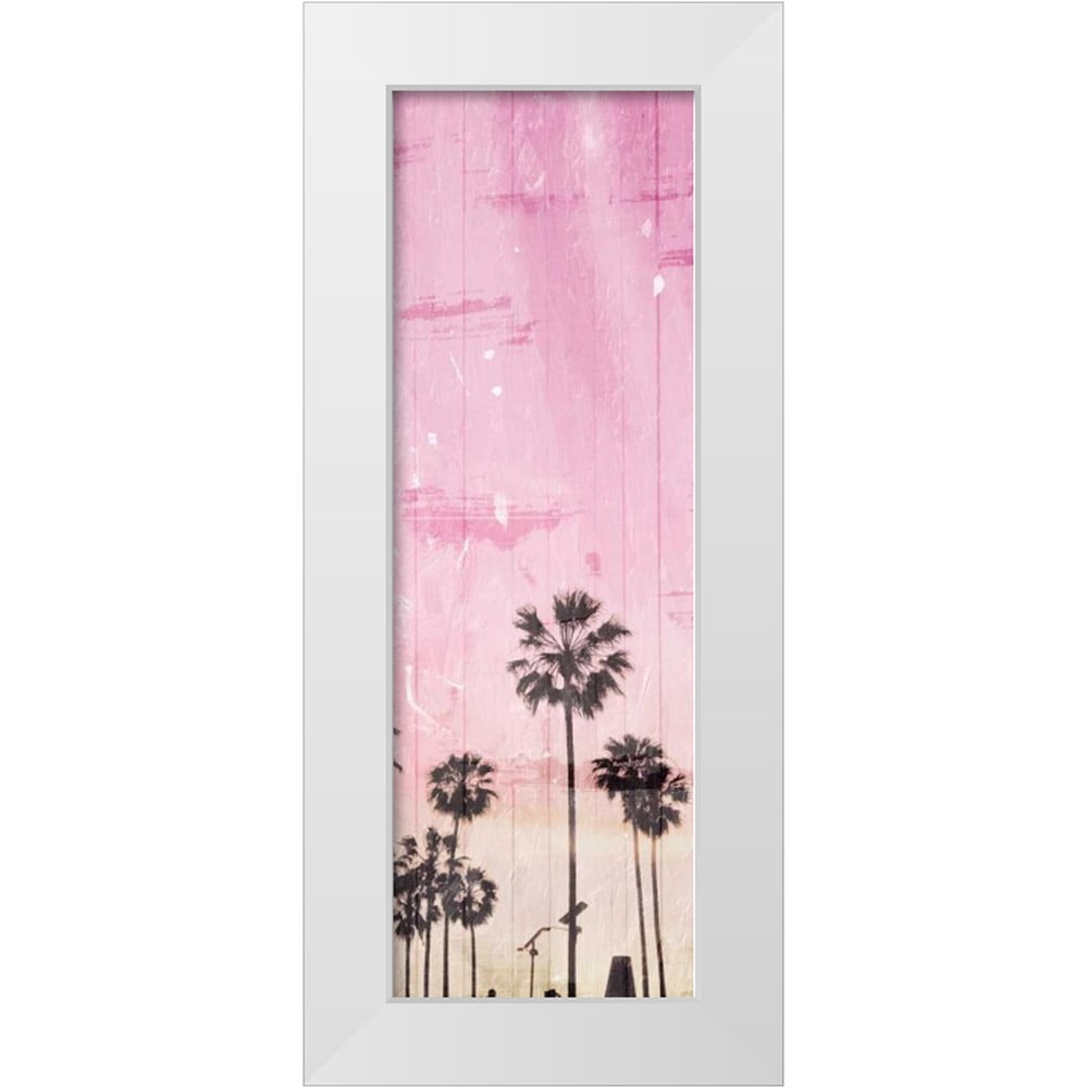 Villa, Milli 9x18 White Modern Wood Framed Museum Art Print Titled ...