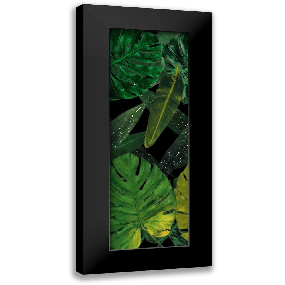 Villa, Mlli 11x24 Black Modern Framed Museum Art Print Titled - Green ...