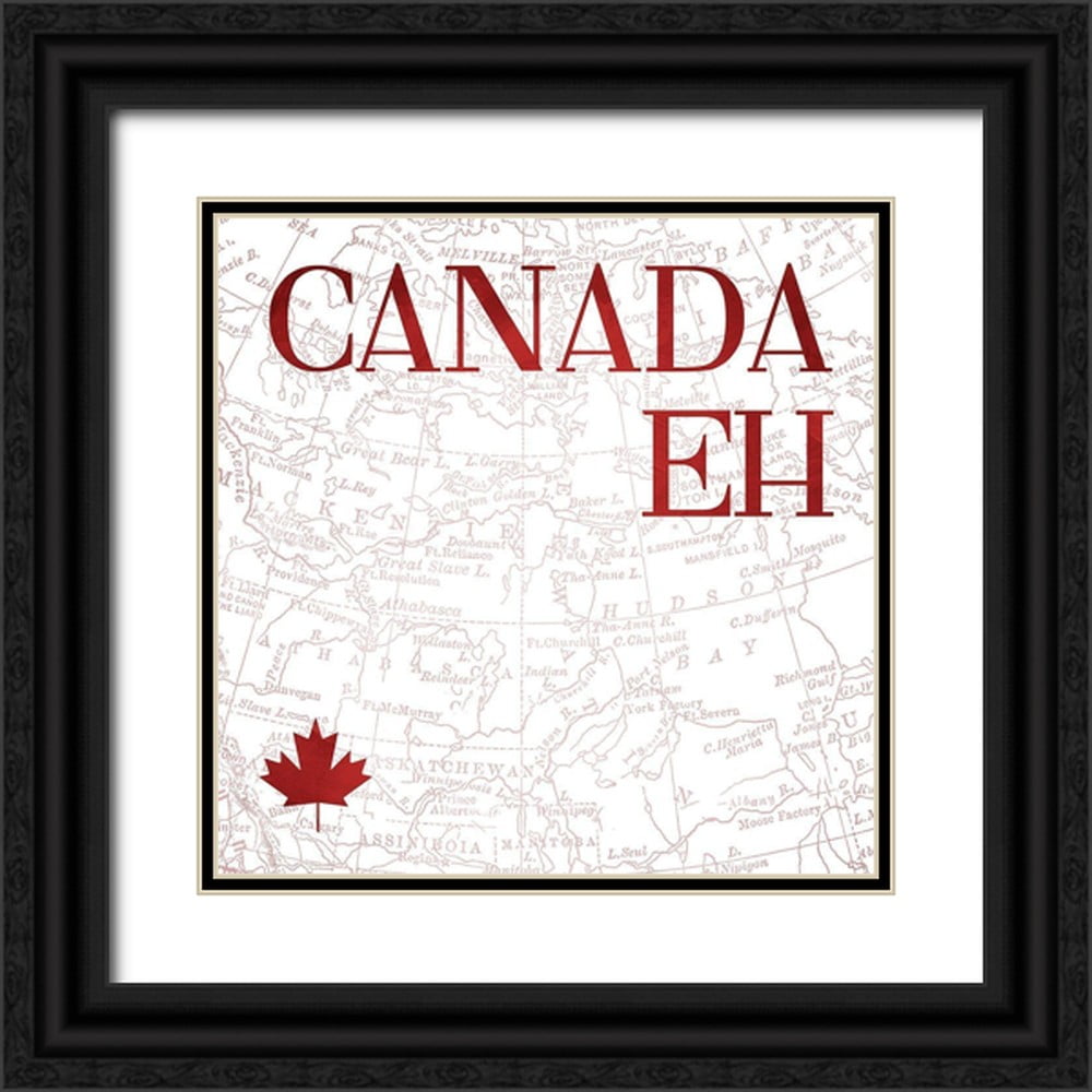 Villa, Mlli 12x12 Black Ornate Wood Framed with Double Matting Museum Art Print Titled - Canada ...