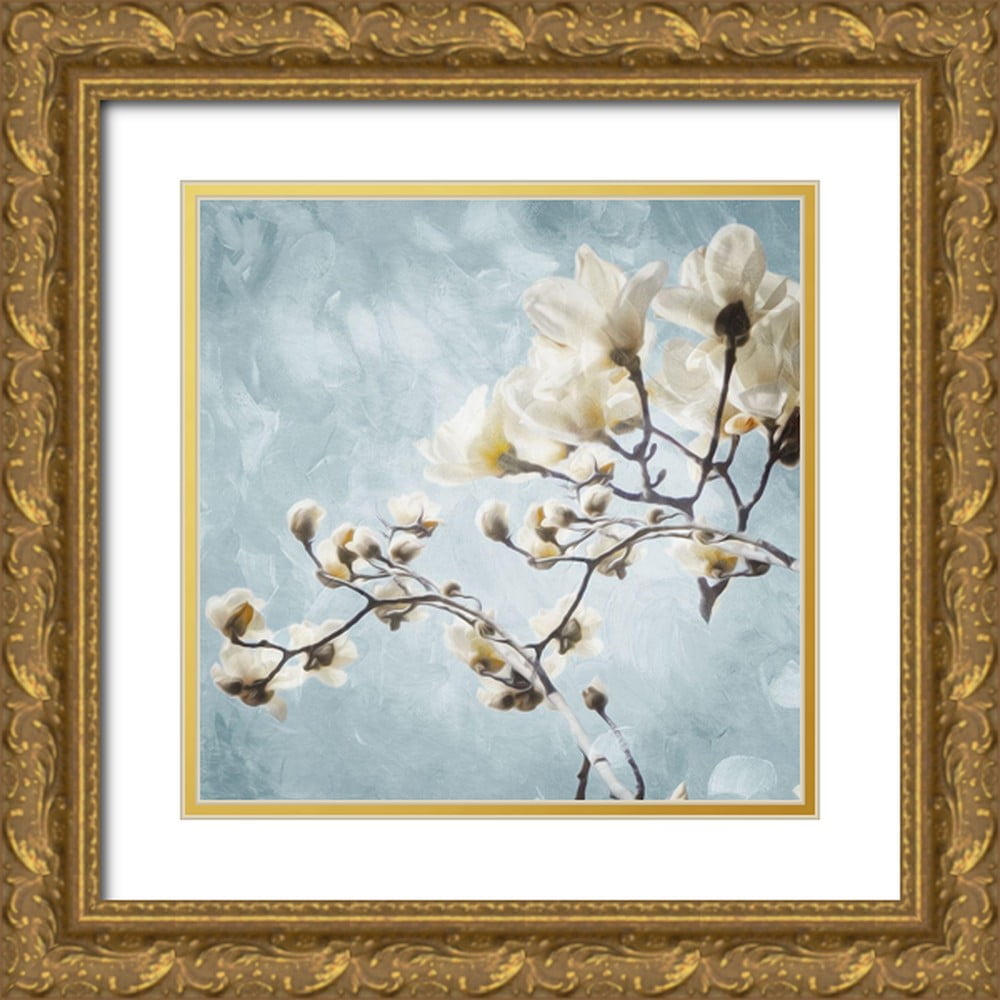 Villa, Mlli 12x12 Gold Ornate Wood Framed with Double Matting Museum ...