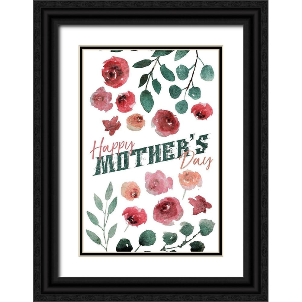 Villa, Mlli 13x18 Black Ornate Wood Framed with Double Matting Museum ...