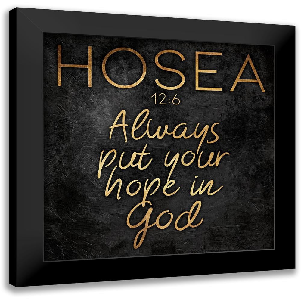 Villa, Mlli 15x15 Black Modern Framed Museum Art Print Titled - Gold ...