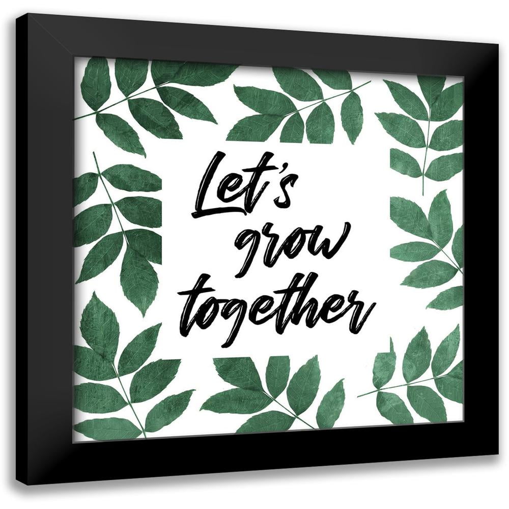 Villa, Mlli 15x15 Black Modern Framed Museum Art Print Titled - Let ...