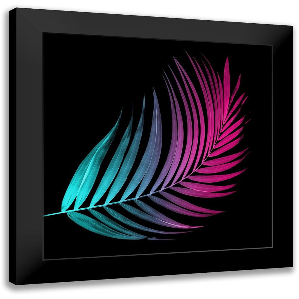 Villa, Mlli 15x15 Black Modern Framed Museum Art Print Titled - Neon ...