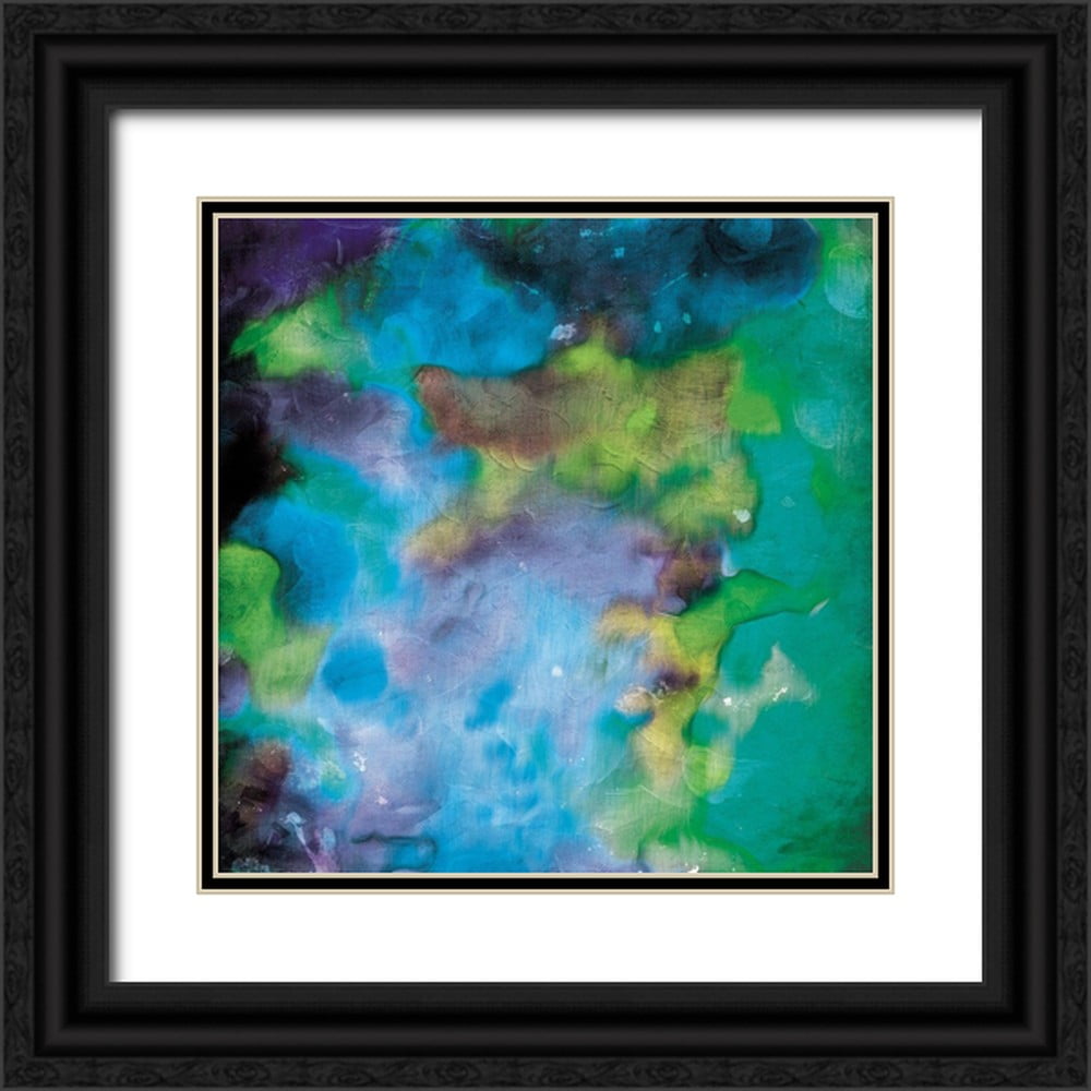 Villa, Mlli 15x15 Black Ornate Wood Framed with Double Matting Museum ...