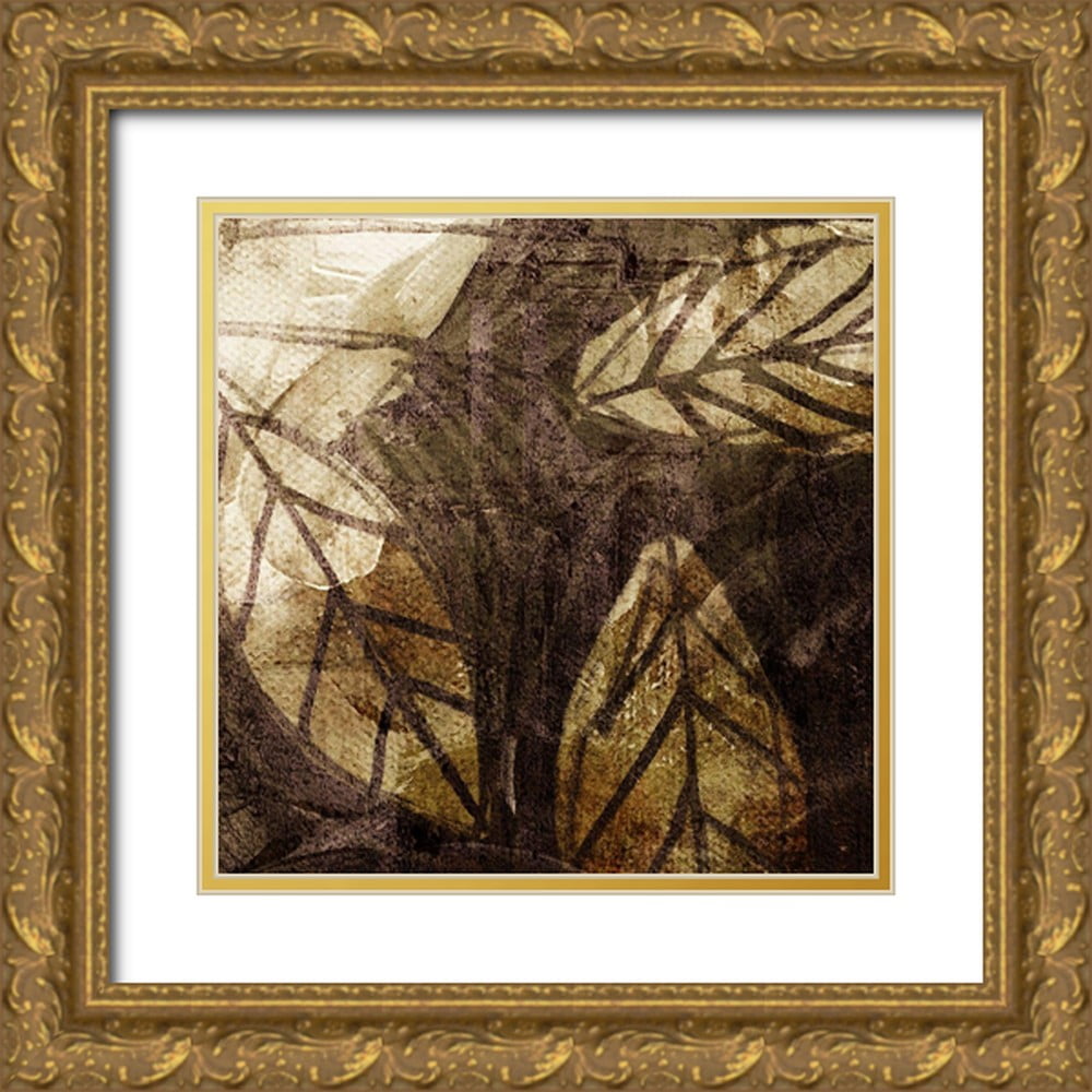 Villa, Mlli 15x15 Gold Ornate Wood Framed with Double Matting Museum ...