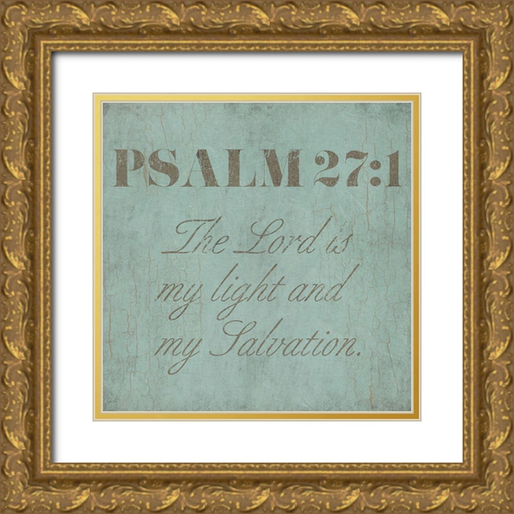 Villa, Mlli 15x15 Gold Ornate Wood Framed with Double Matting Museum ...