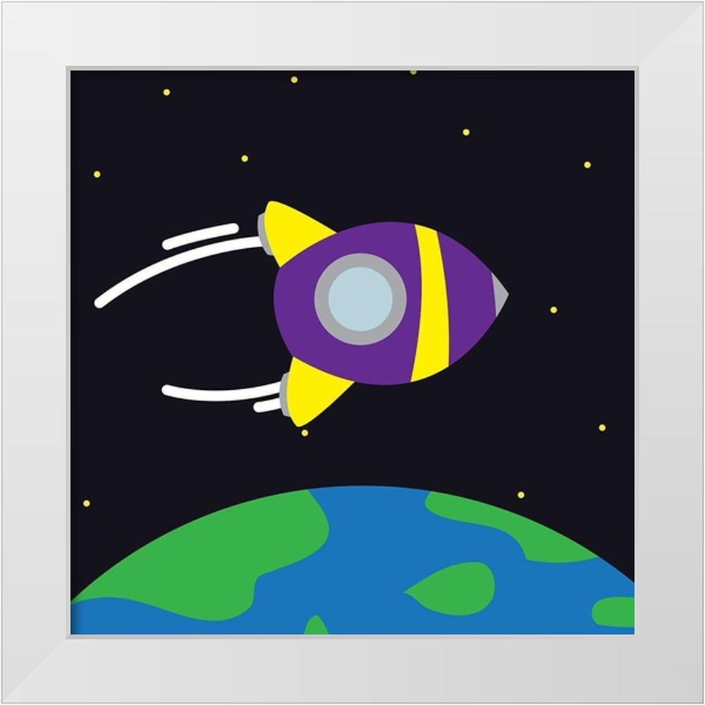 Villa, Mlli 15x15 White Modern Wood Framed Museum Art Print Titled ...