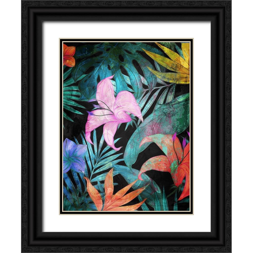 Villa, Mlli 15x18 Black Ornate Wood Framed with Double Matting Museum ...