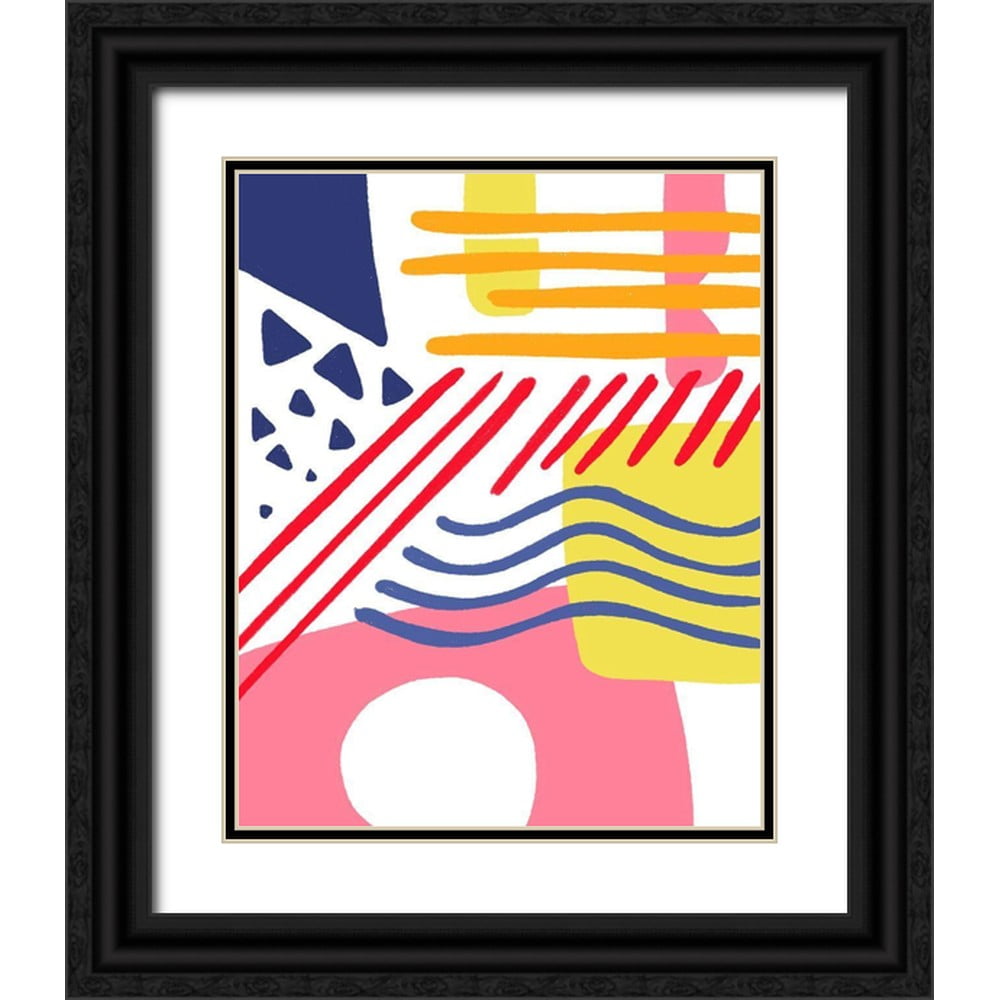 Villa, Mlli 15x18 Black Ornate Wood Framed with Double Matting Museum ...