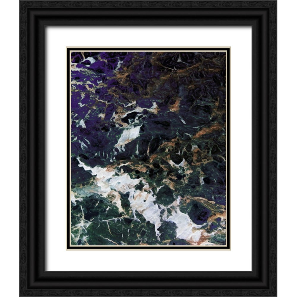 Villa, Mlli 15x18 Black Ornate Wood Framed with Double Matting Museum ...