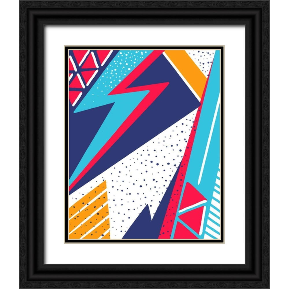 Villa, Mlli 15x18 Black Ornate Wood Framed with Double Matting Museum ...