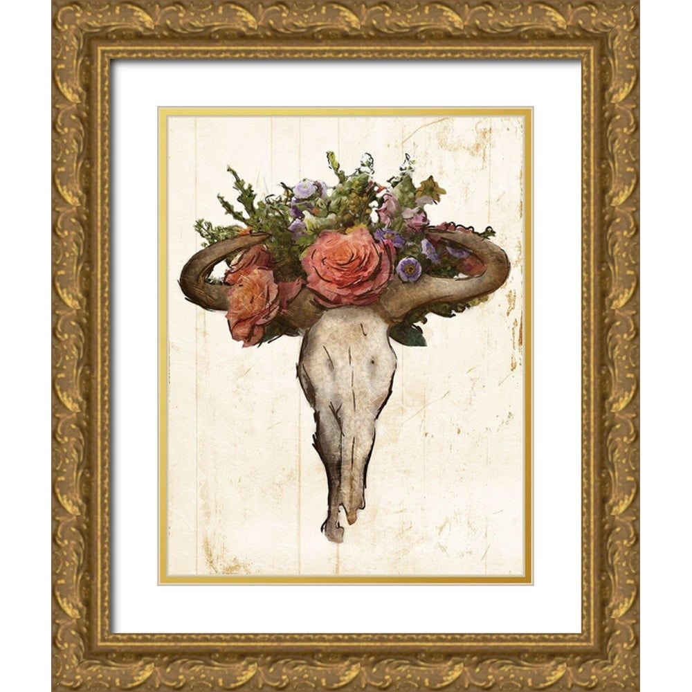 Villa, Mlli 15x18 Gold Ornate Wood Framed with Double Matting Museum ...