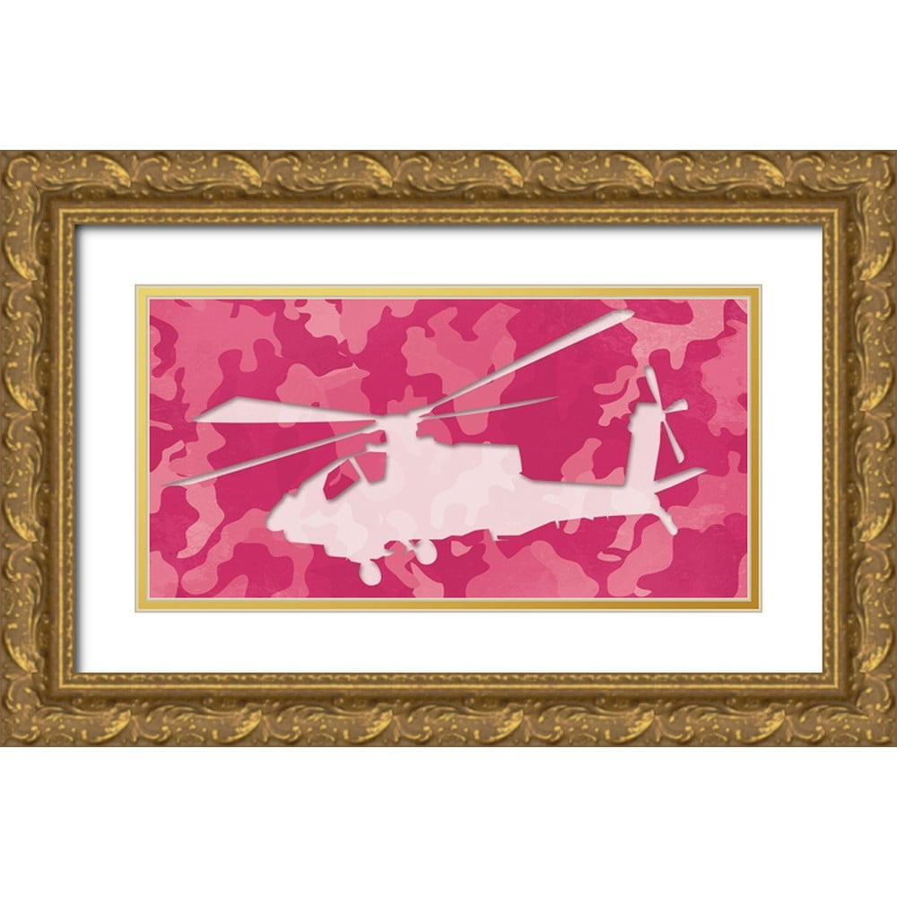 Villa, Mlli 18x11 Gold Ornate Wood Framed with Double Matting Museum ...