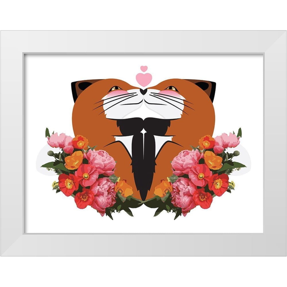 Villa, Mlli 18x15 White Modern Wood Framed Museum Art Print Titled ...