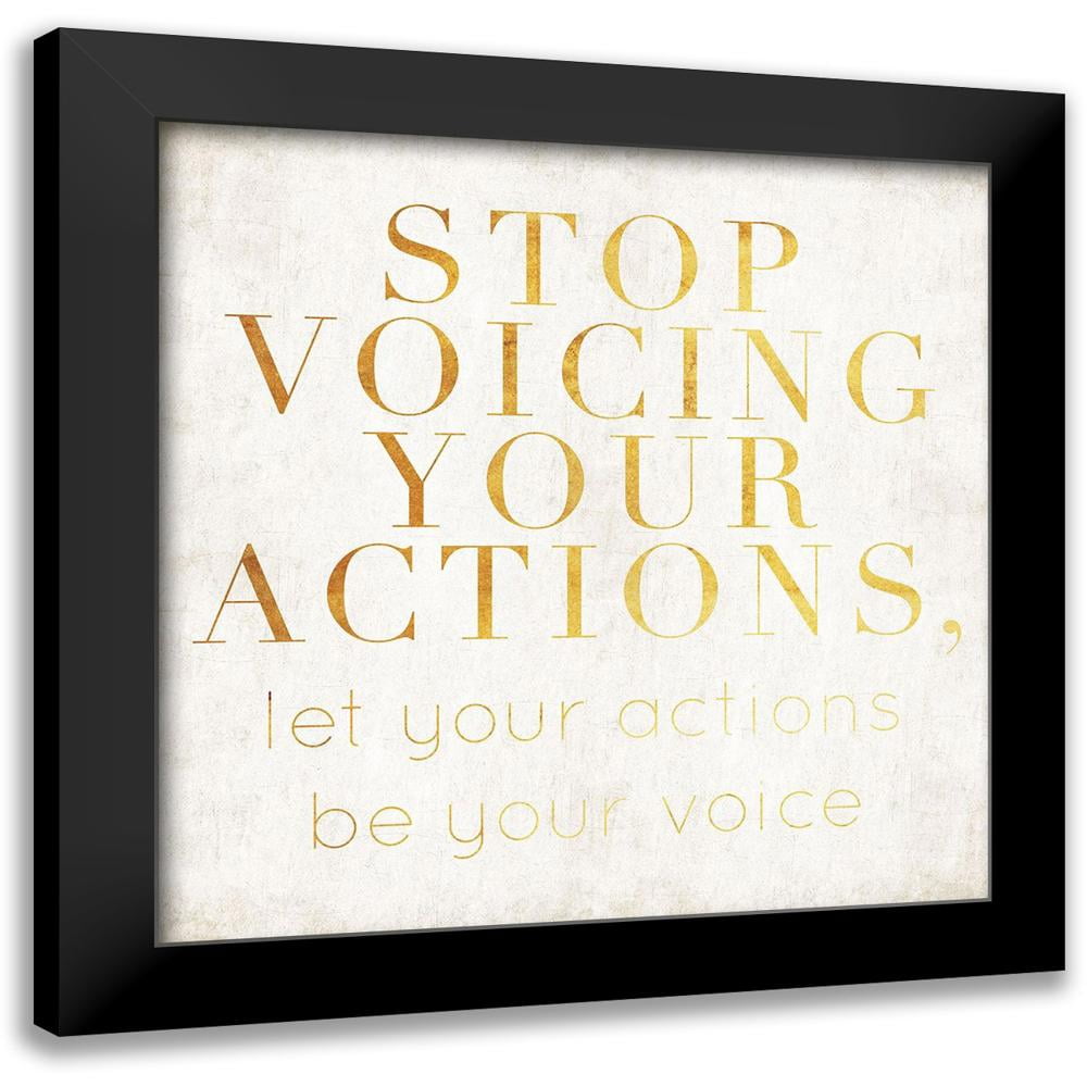 Villa, Mlli 20x20 Black Modern Framed Museum Art Print Titled - Actions ...