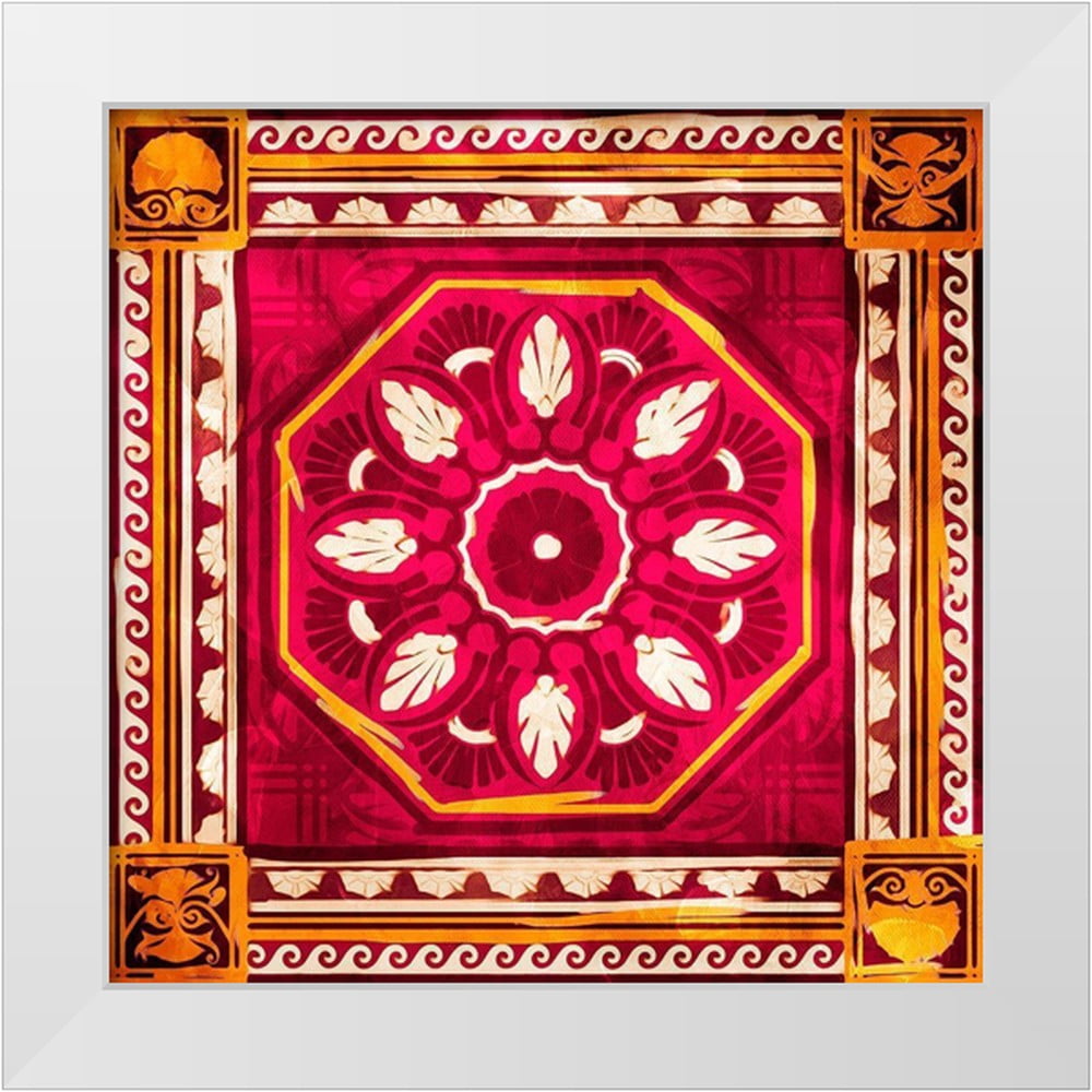 Villa, Mlli 20x20 White Modern Wood Framed Museum Art Print Titled ...