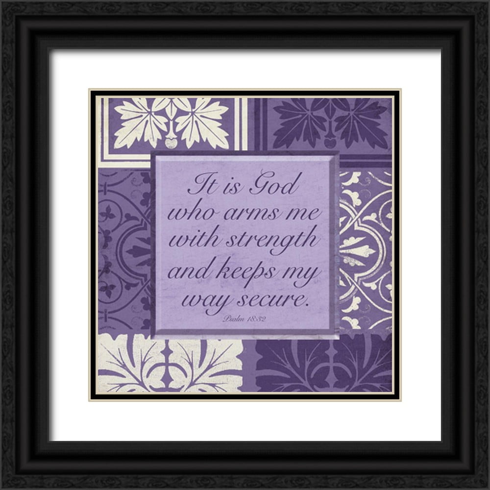 Villa, Mlli 26x26 Black Ornate Wood Framed with Double Matting Museum ...