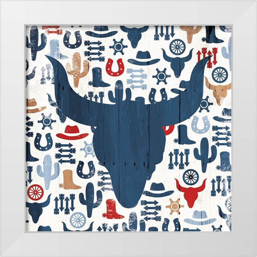 Villa, Mlli 26x26 White Modern Wood Framed Museum Art Print Titled ...