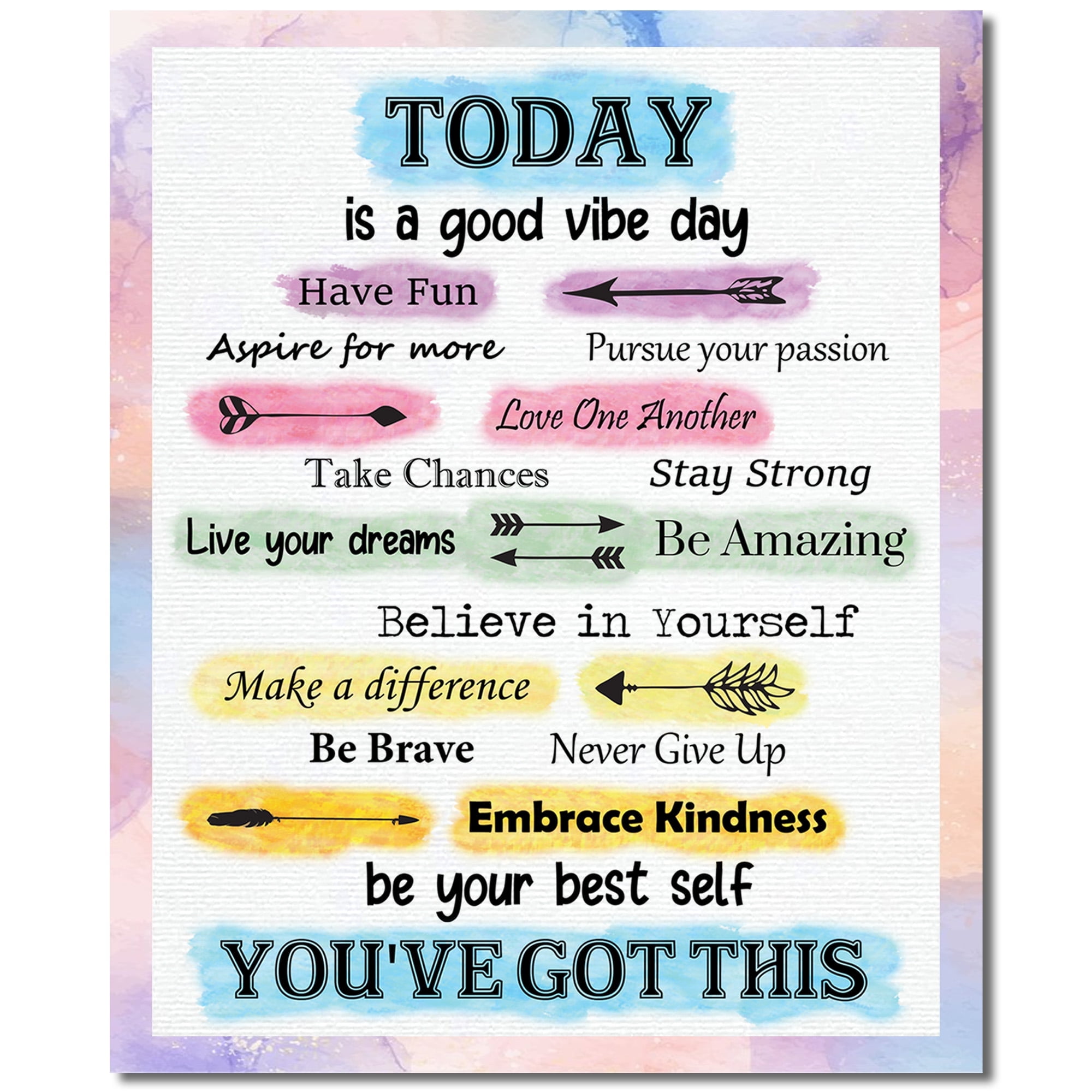 Villa Posh You've Got This Inspirational Poster Print on Canvas Style ...