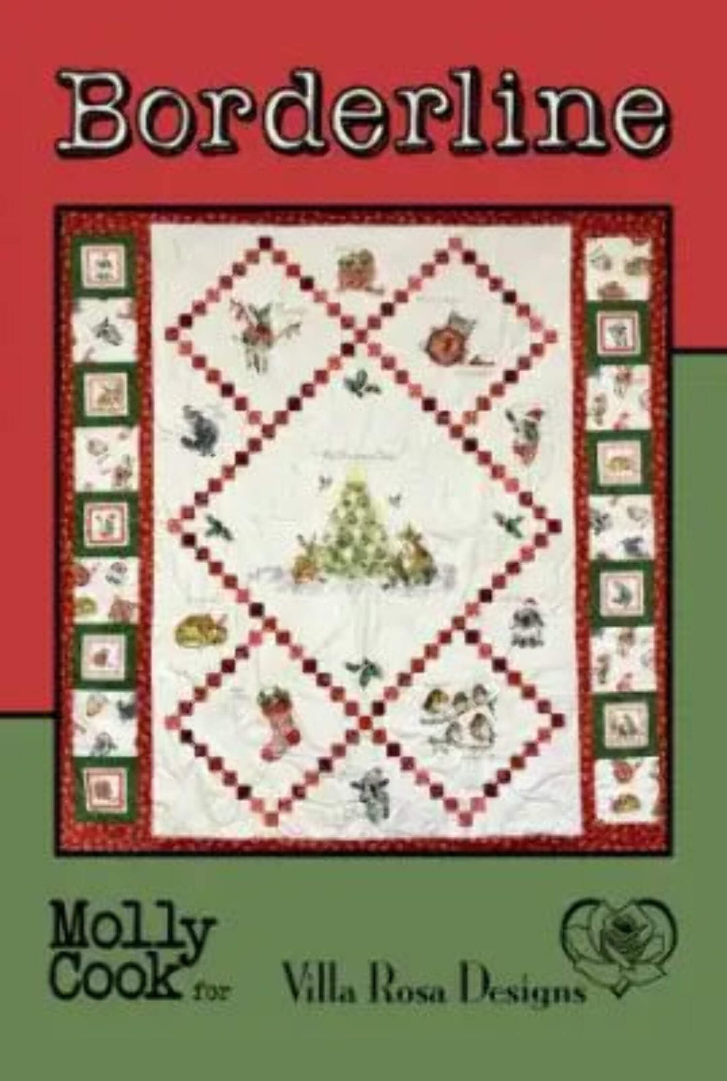 Villa Rosa Designs - Borderline - Post Card Quilt Pattern - Walmart.com