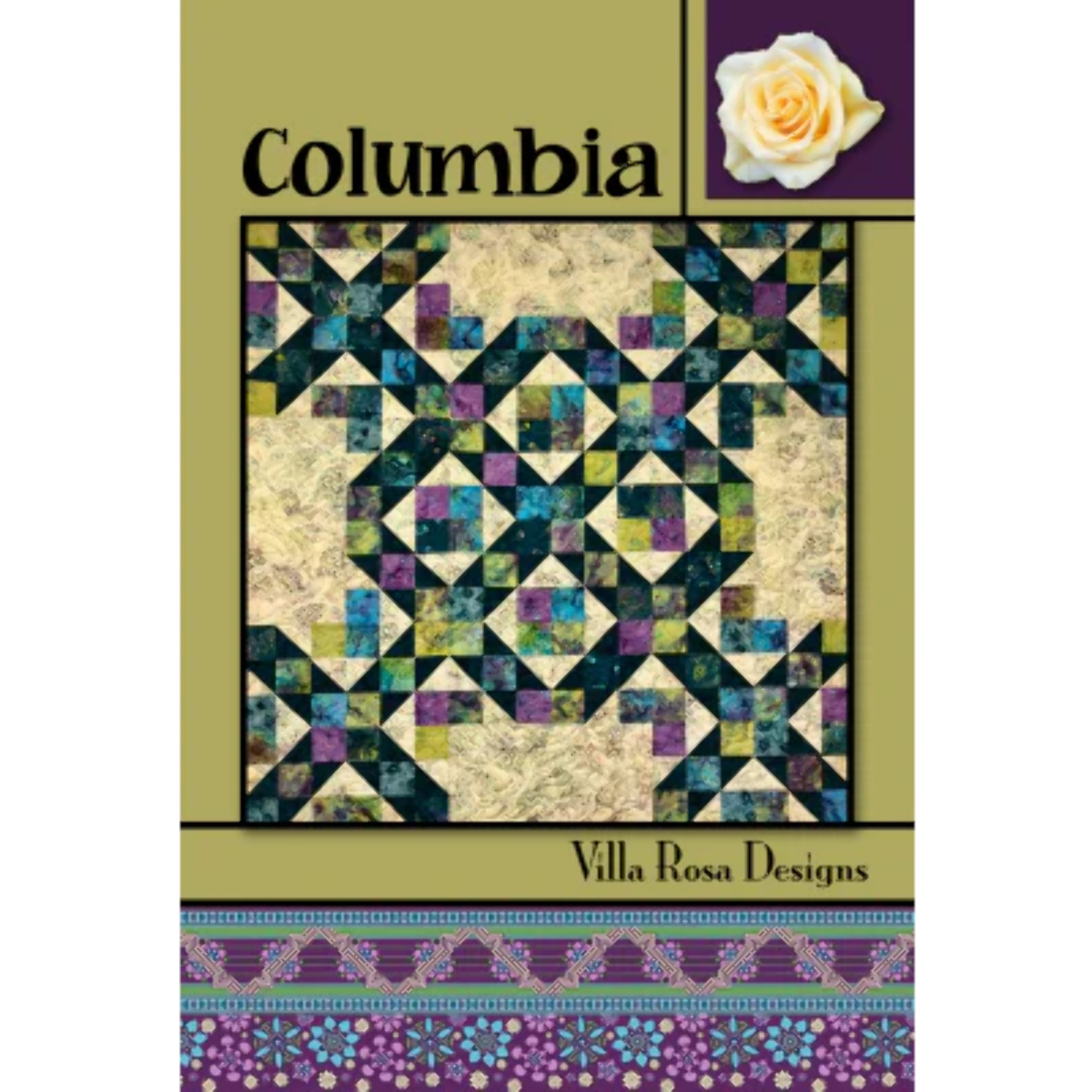 Villa Rosa Designs - Columbia - Post Card Quilt Pattern - Walmart.com