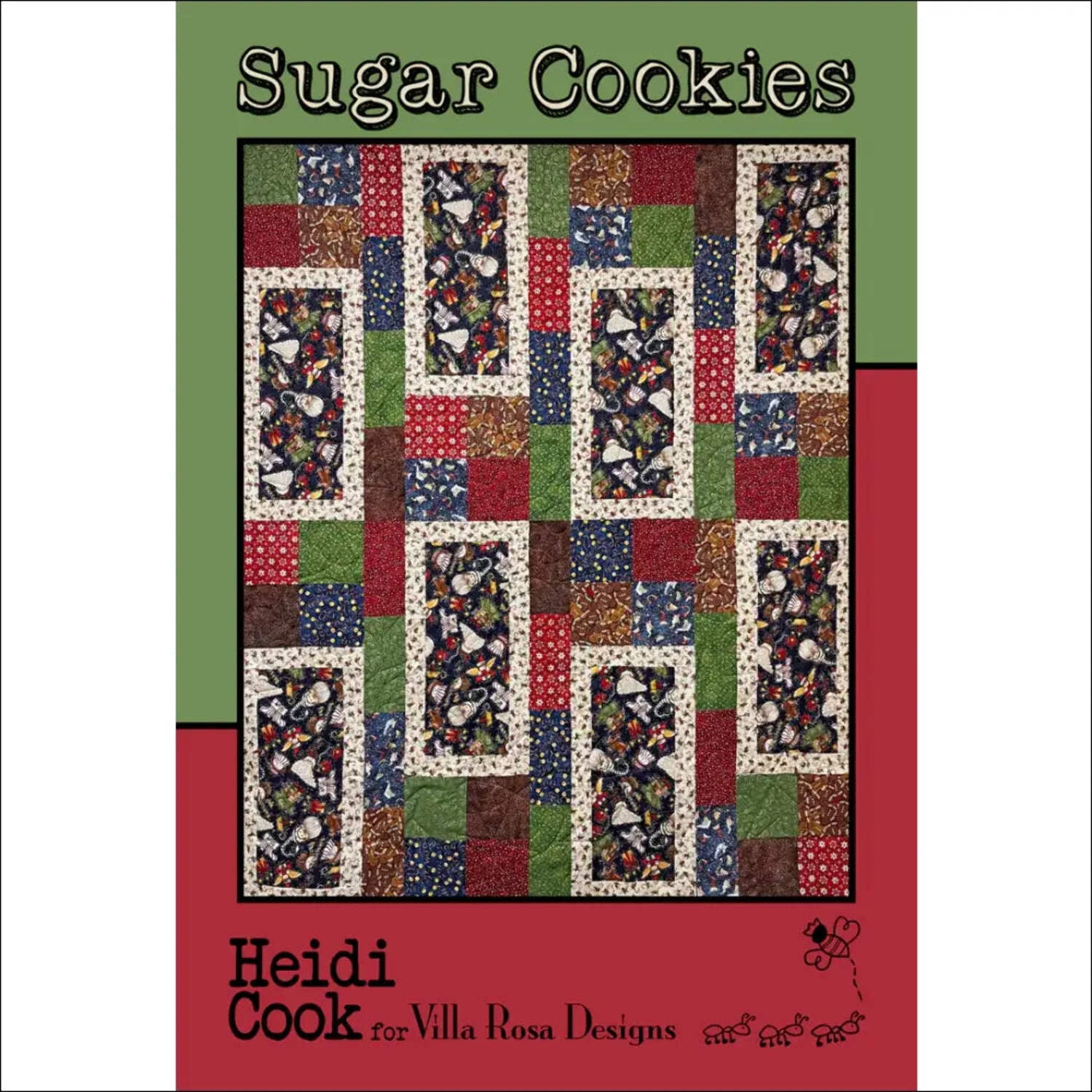 Villa Rosa Designs - Sugar Cookies - Post Card Quilt Pattern - Walmart.com