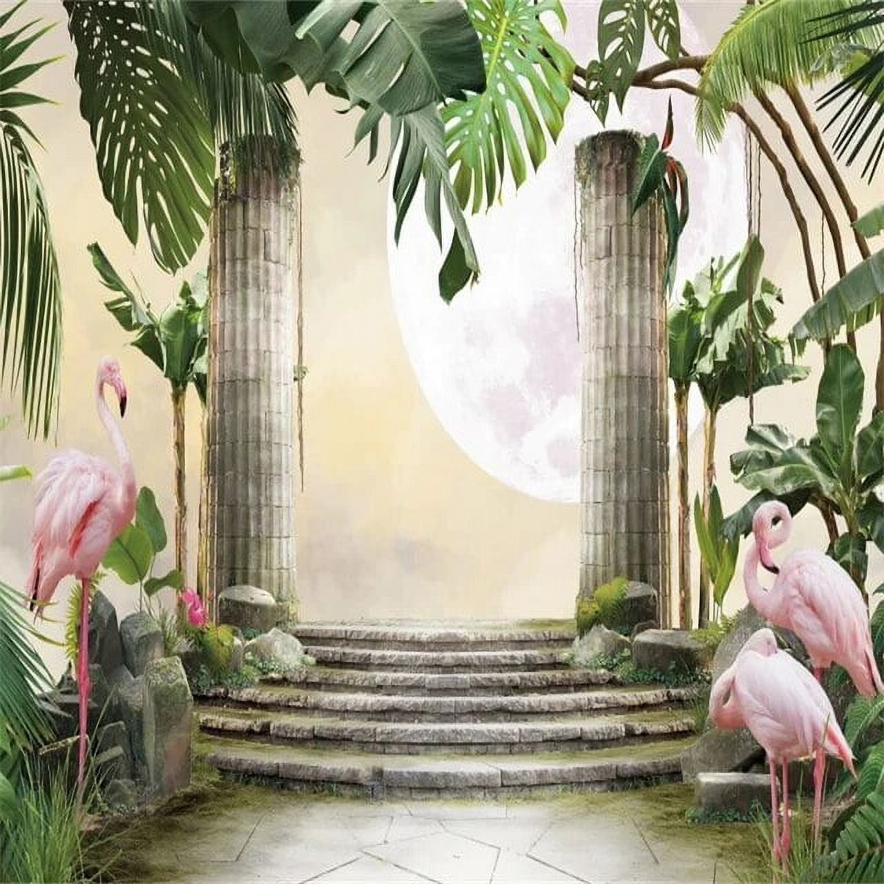 Villa Sea Arch Door Flower Scene Wedding Photographic Backdrops ...